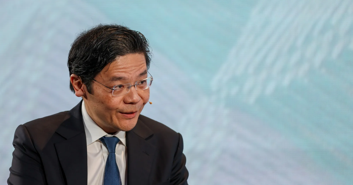 Singapore’s PM Lawrence Wong speaks on the chances of a war over Taiwan ...