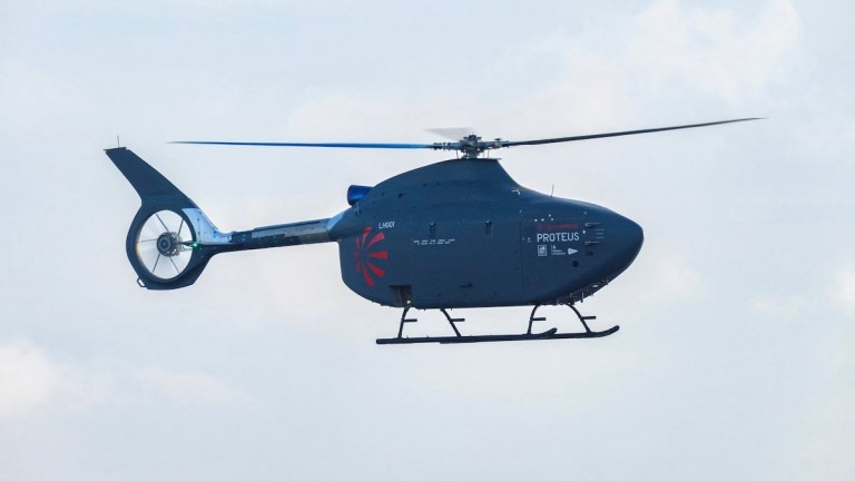 UK Navy completes first flight of autonomous helicopter amid North ...